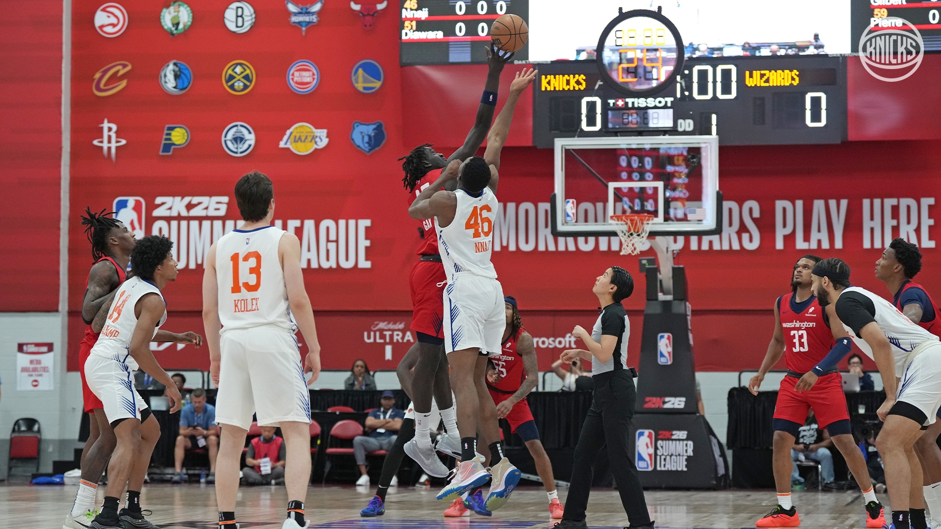 Knicks on the Court: July 19 vs Washington Wizards | New York Knicks