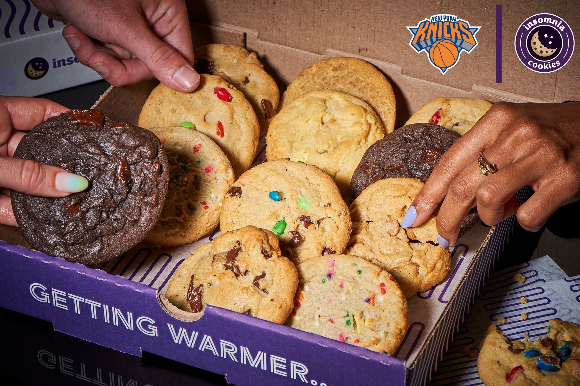 INSOMNIA COOKIES NAMED THE OFFICIAL COOKIE OF THE NEW YORK KNICKS | New ...