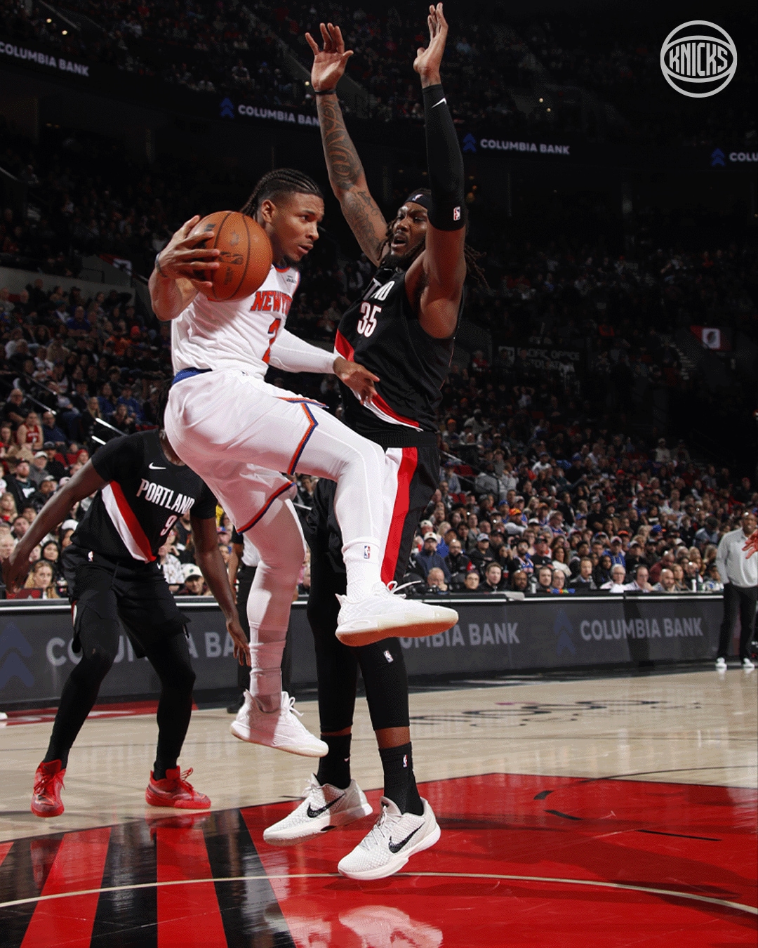 Knicks on the Court: January 11 vs Portland Trail Blazers | New York Knicks