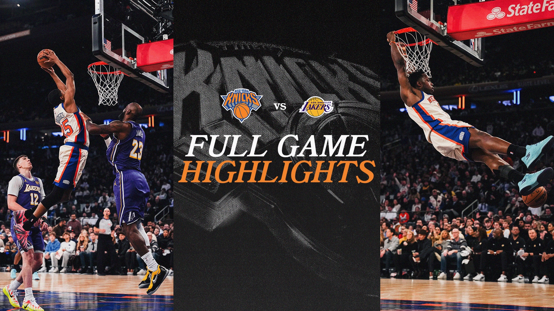 Full Game Highlights: New York Knicks vs Los Angeles Lakers – 2/01/2026 ...