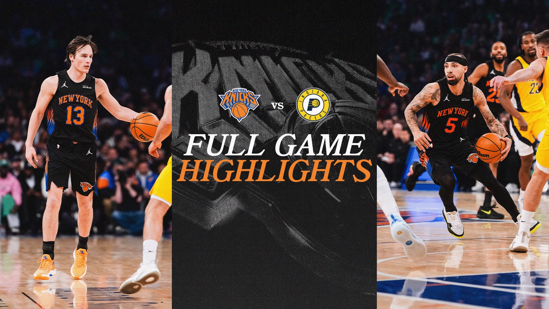 Full Game Highlights: New York Knicks vs Indiana Pacers | March 17 ...