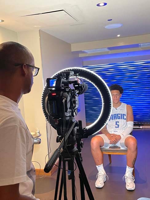 Paolo Banchero and Caleb Houstan Orlando Magic Introductory Photos ...