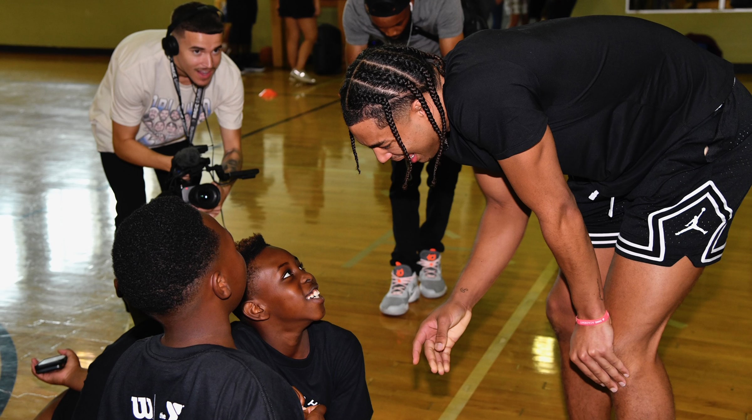 Jett Howard, Wilson Sporting Goods Raise Money for Local YMCA Through ...