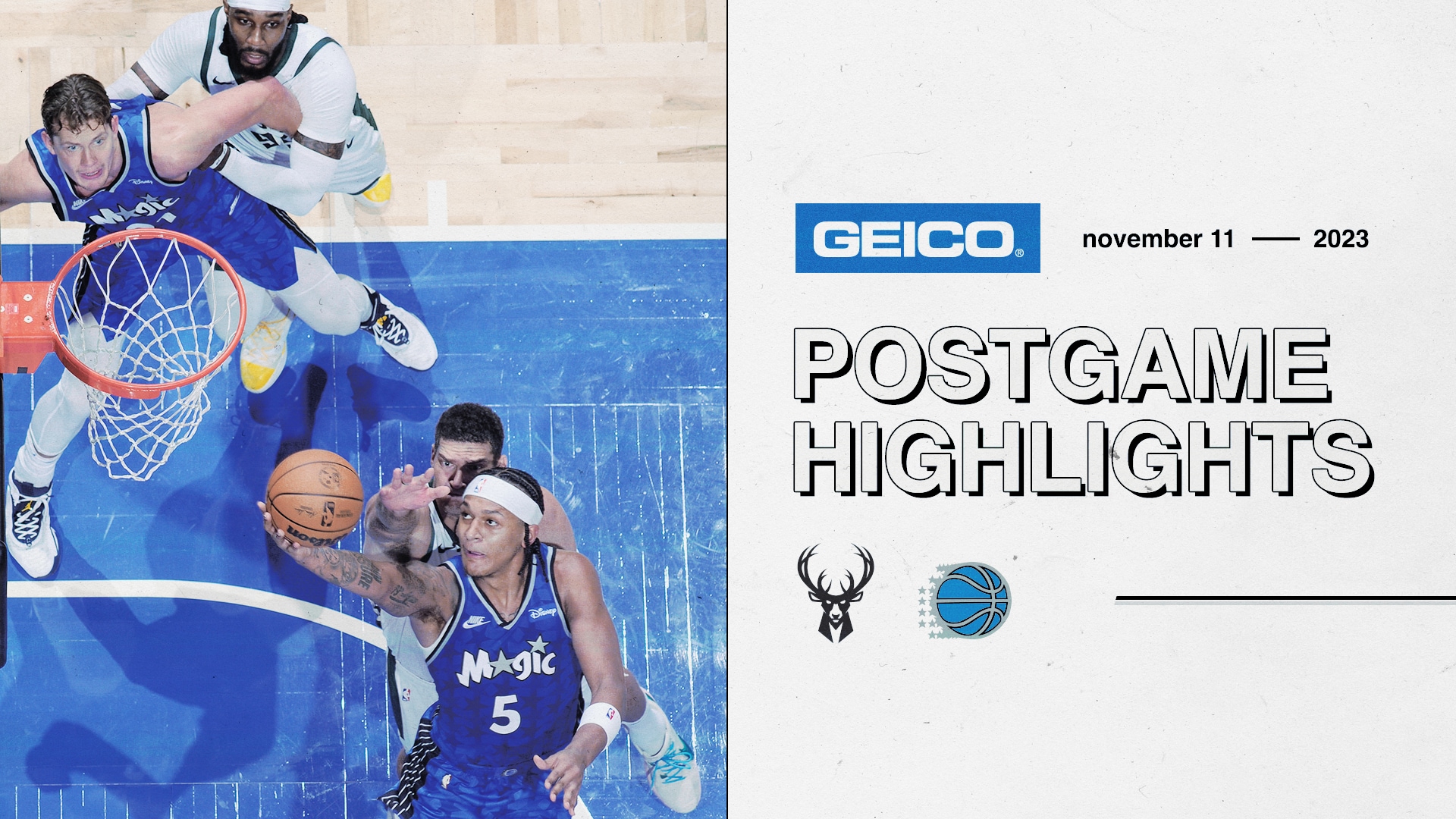 Milwaukee Bucks vs Orlando Magic Nov 11, 2023 Game Summary | NBA.com