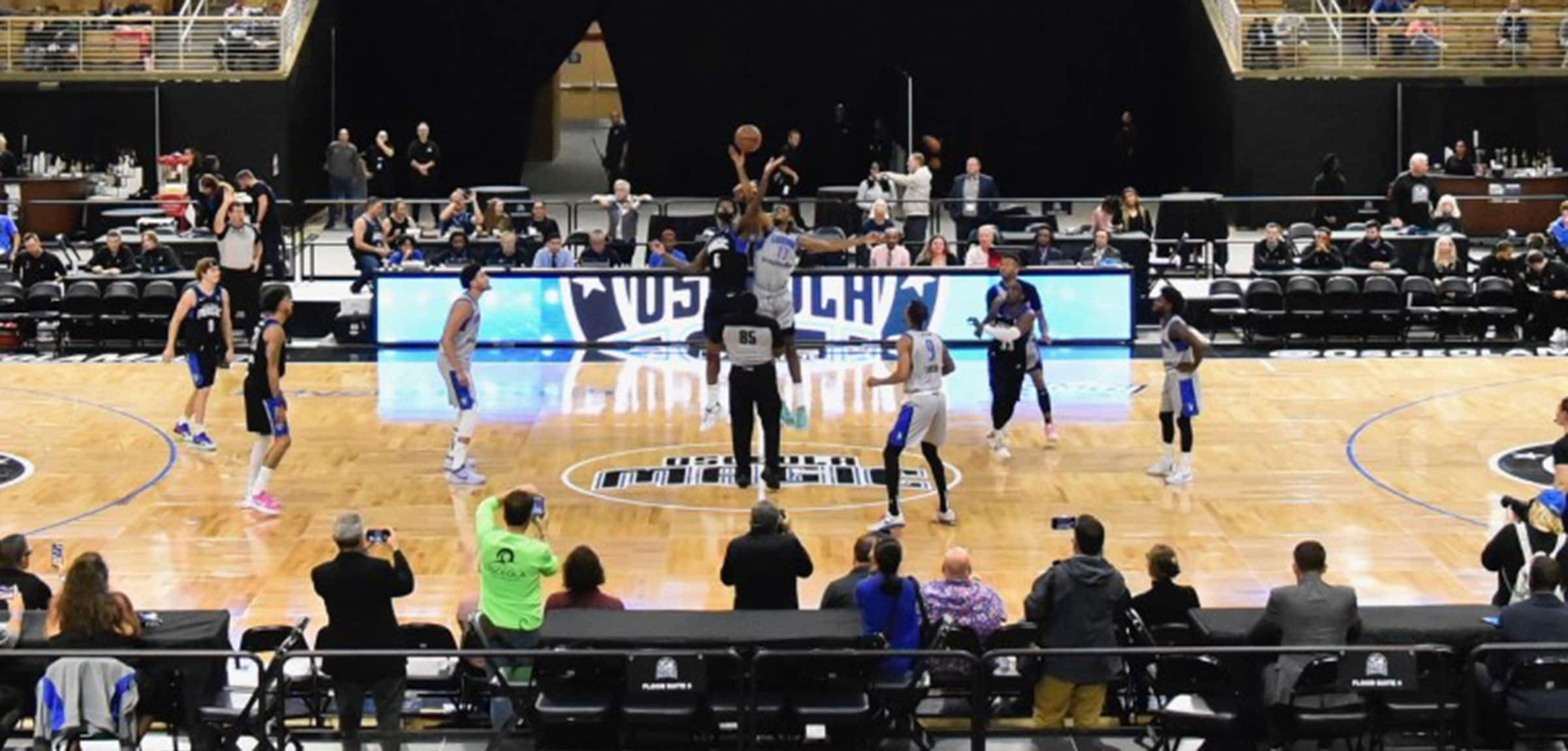 Osceola Magic Play First Game at Silver Spurs Arena in Front of Vibrant ...