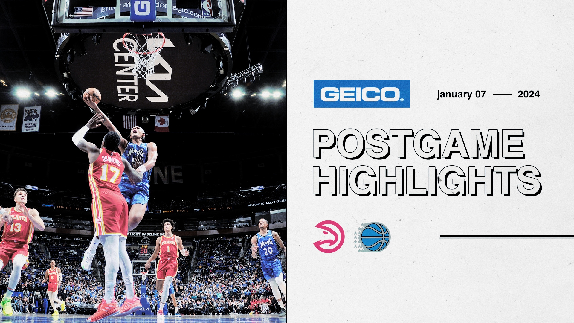 Atlanta Hawks vs Orlando Magic Jan 7, 2024 Game Summary