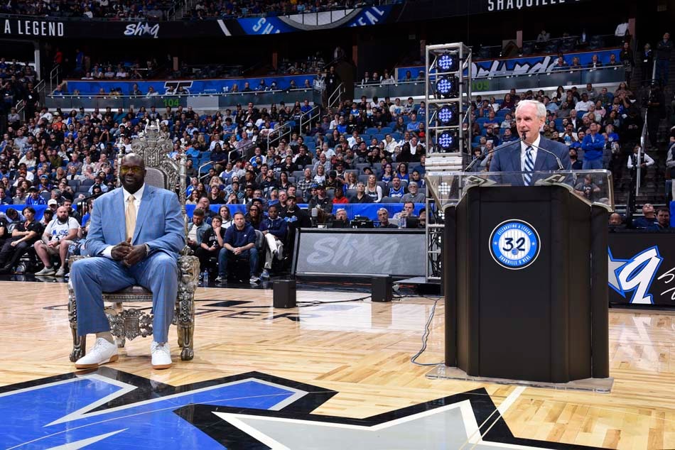 Photos: Shaquille O'Neal No. 32 Jersey Retirement Ceremony Photo ...