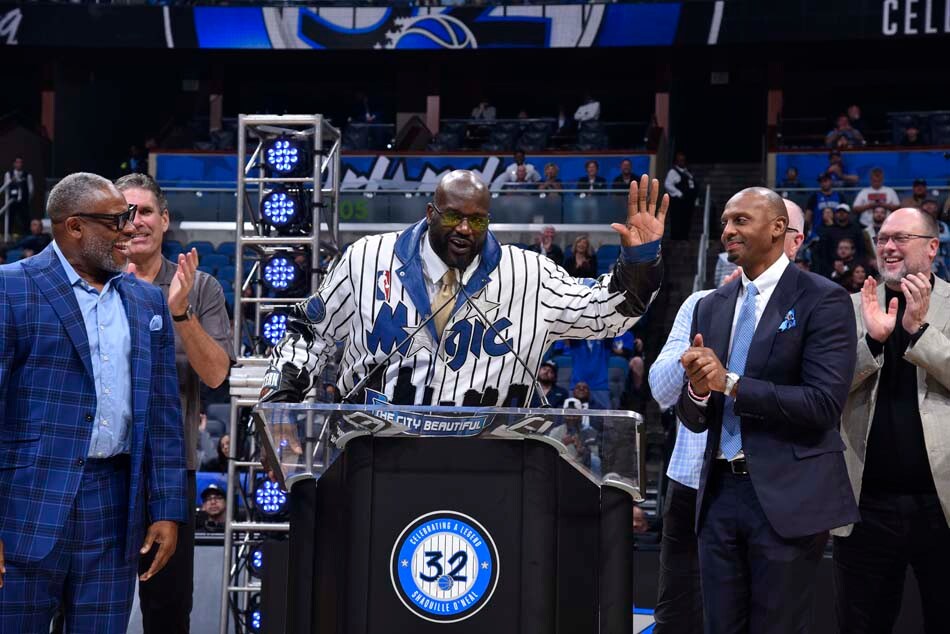Photos: Shaquille O'Neal No. 32 Jersey Retirement Ceremony Photo ...
