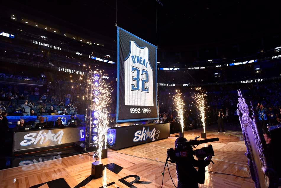 Photos: Shaquille O'Neal No. 32 Jersey Retirement Ceremony | Orlando Magic