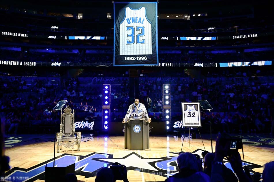 Photos: Shaquille O'Neal No. 32 Jersey Retirement Ceremony Photo ...