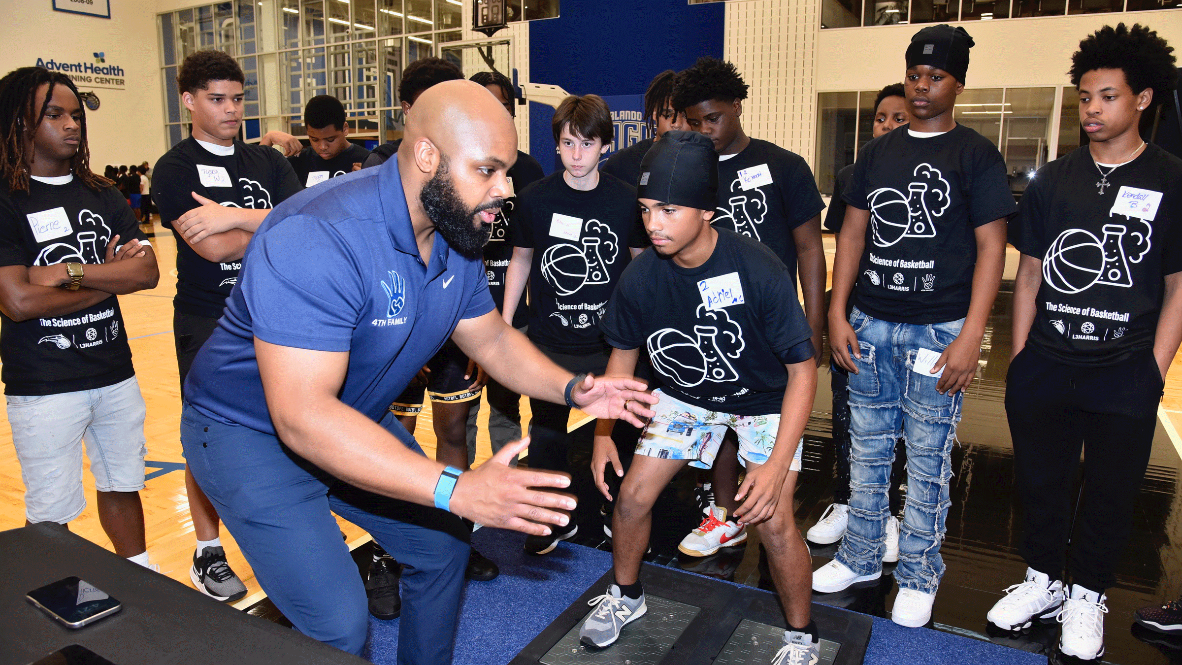 Orlando Magic Assist in 4th Family’s Science of Basketball Clinic for ...