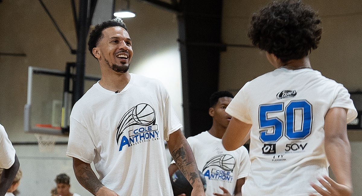 Cole Anthony Named NBA Cares Bob Lanier Community Assist Award October ...
