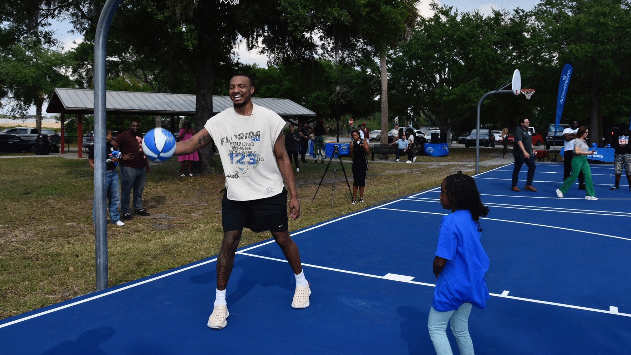 Orlando Magic, Wendell Carter Jr. and AdventHealth Unveil Refurbished ...