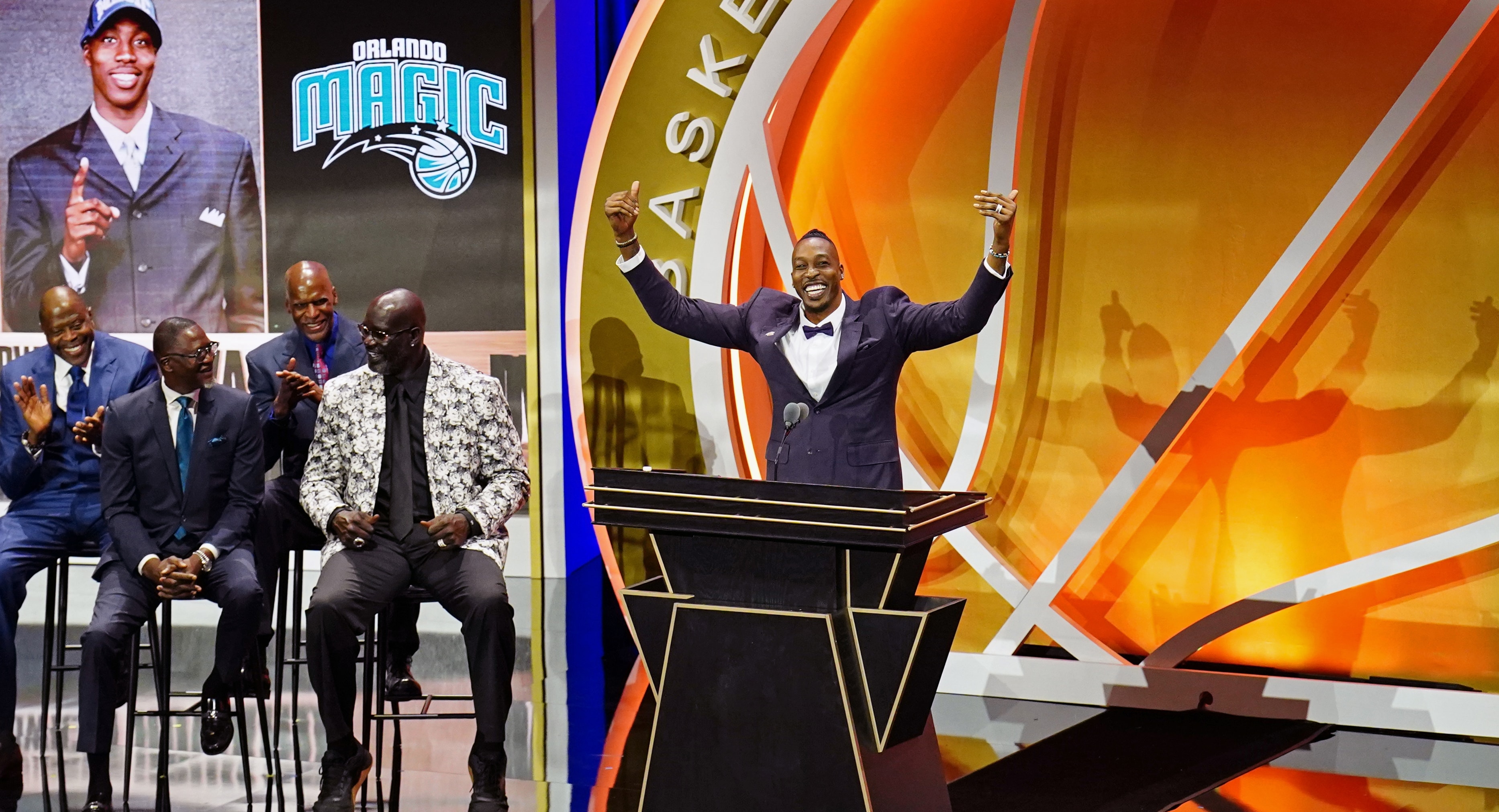 Orlando Magic Legend Dwight Howard Inducted into Naismith Basketball ...