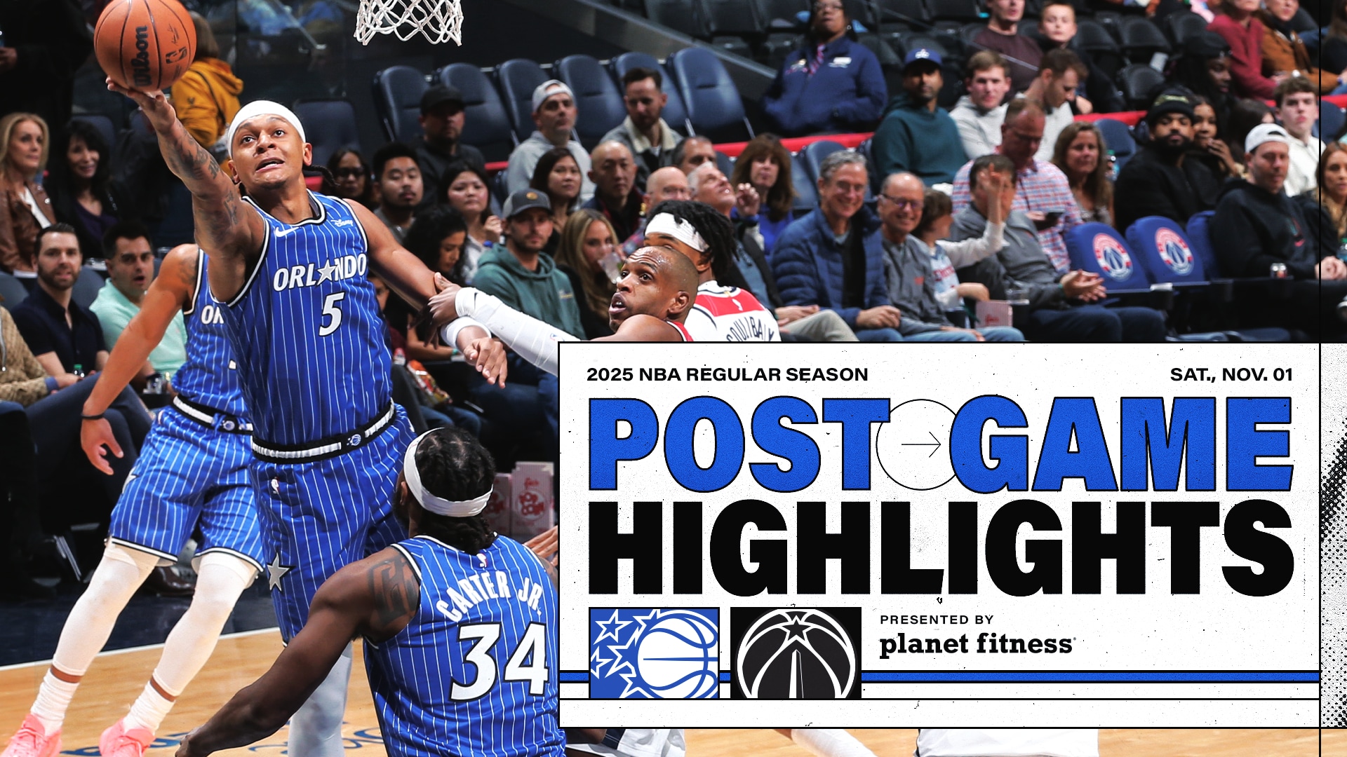 Orlando Magic vs Washington Wizards Nov 1, 2025 Game Summary