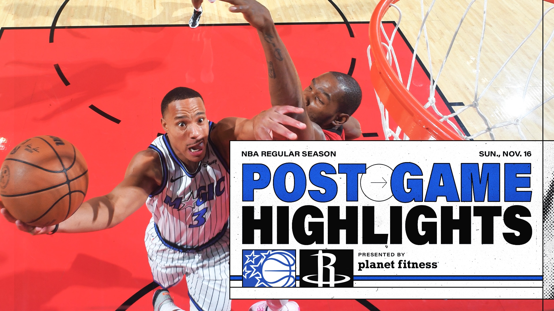 Orlando Magic vs Houston Rockets Nov 16, 2025 Game Summary