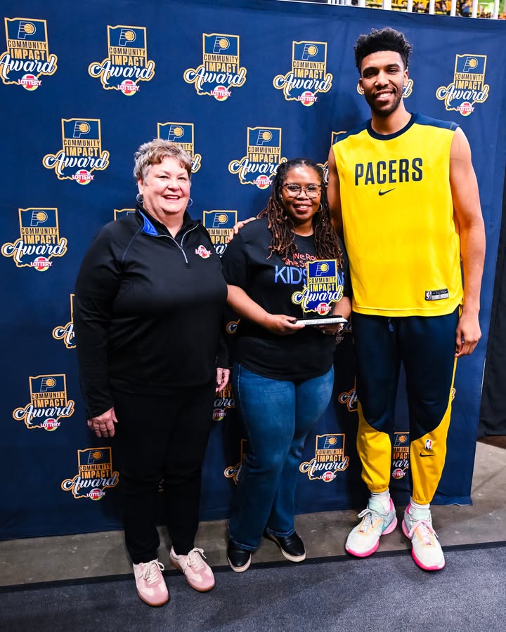 Hoosier Lottery Community Impact Award | Indiana Pacers