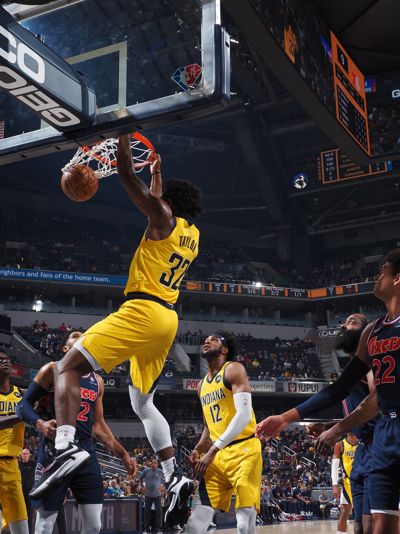 Terry Taylor's 2021-22 Season in Photos | Indiana Pacers