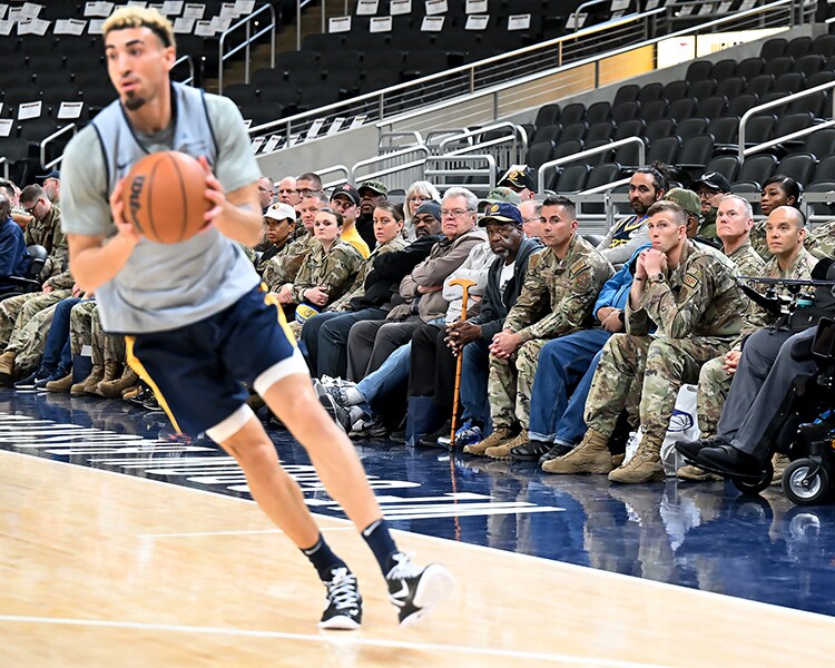 2022 Hoops for Troops Practice | Indiana Pacers