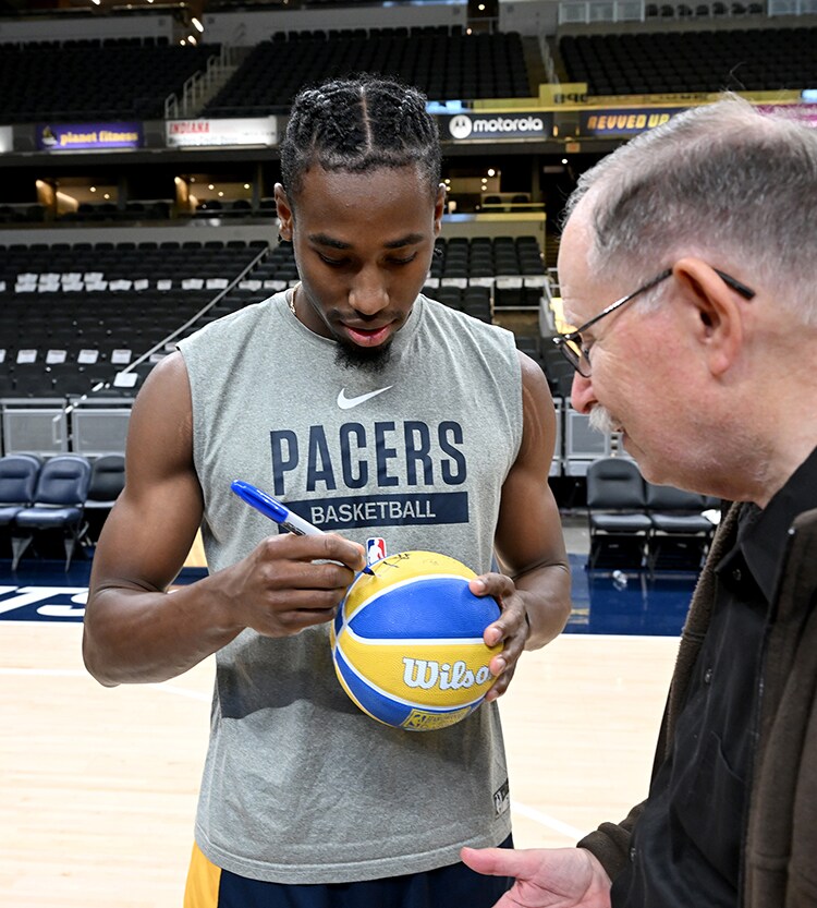 2022 Hoops for Troops Practice | Indiana Pacers