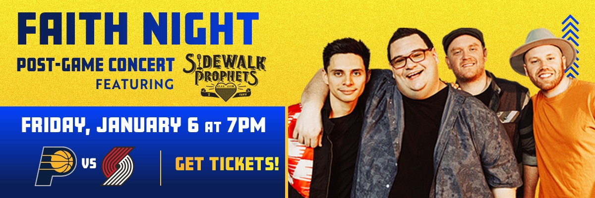 Faith Night with Sidewalk Prophets ‑ January 6, 2023 | NBA.com