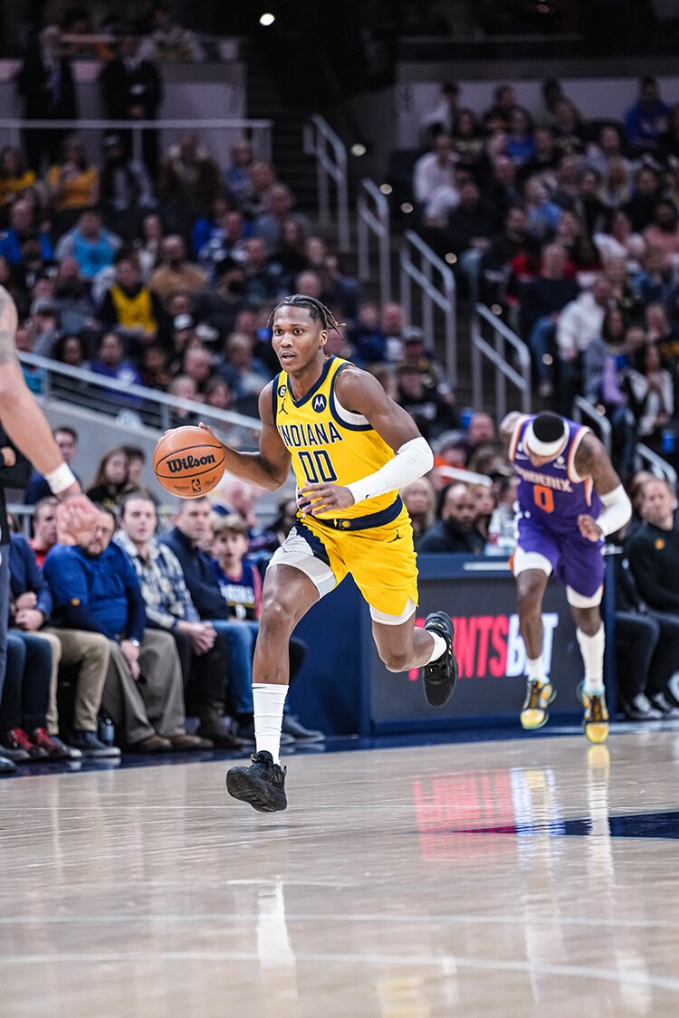 Bennedict Mathurin's 2022-23 Season in Photos Photo Gallery | NBA.com