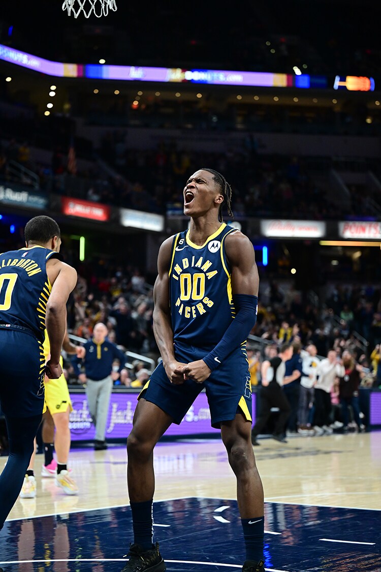 Bennedict Mathurin's 2022-23 Season in Photos Photo Gallery | NBA.com