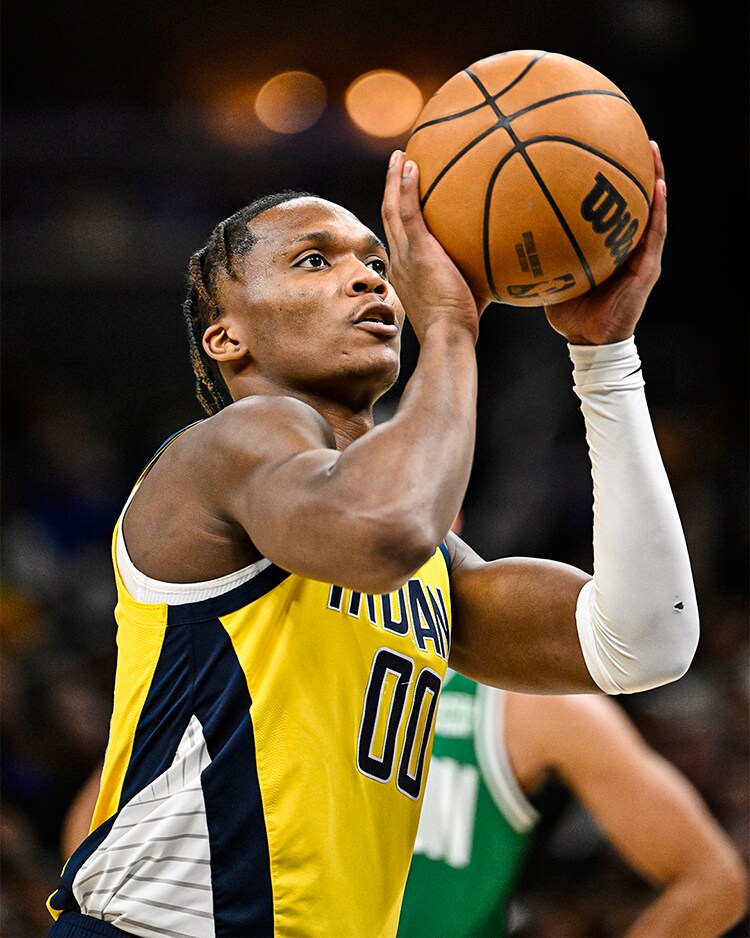 Bennedict Mathurin's 2022-23 Season in Photos Photo Gallery | NBA.com