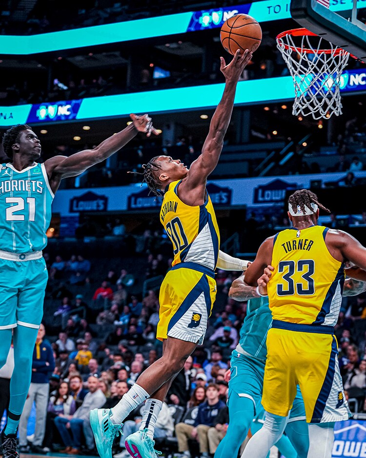 Bennedict Mathurin's 2022-23 Season in Photos Photo Gallery | NBA.com