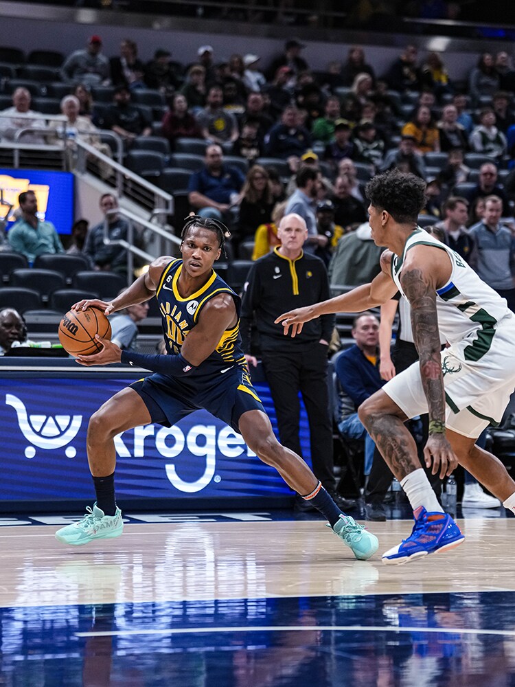 Bennedict Mathurin's 2022-23 Season in Photos Photo Gallery | NBA.com