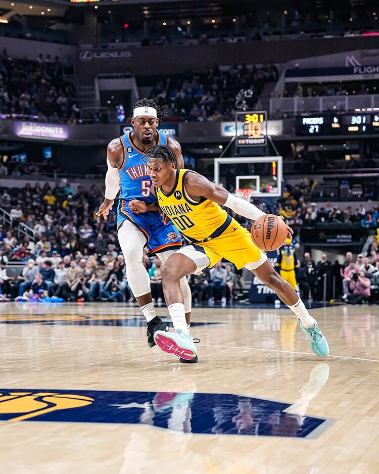 Bennedict Mathurin's 2022-23 Season in Photos Photo Gallery | NBA.com