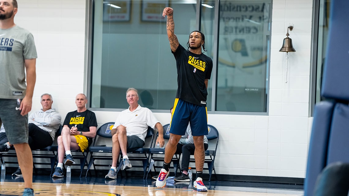 Whitmore First Likely Lottery Pick to Audition in Indiana | Indiana Pacers