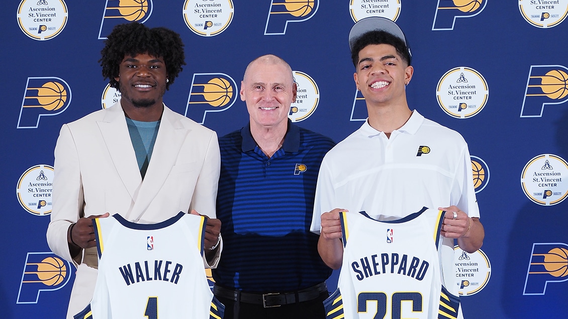 Pacers Sign Jarace Walker and Ben Sheppard | Indiana Pacers