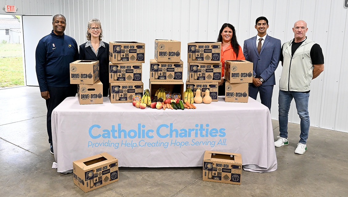 Pacers Foundation, Gleaners, and Catholic Charities Announce Program to ...