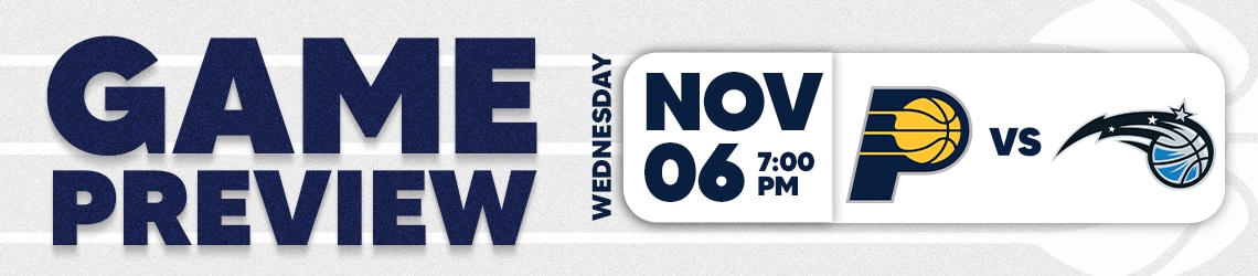 Game Preview: Pacers vs Magic | Indiana Pacers