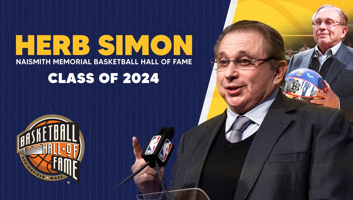 Herb Simon Enshrined in Naismith Memorial Basketball Hall of Fame ...