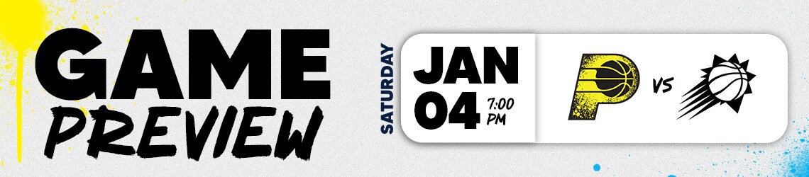 Game Preview: Pacers vs Suns | Indiana Pacers