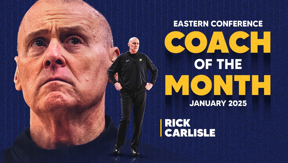 Rick Carlisle Named Eastern Conference Coach of the Month | Indiana Pacers