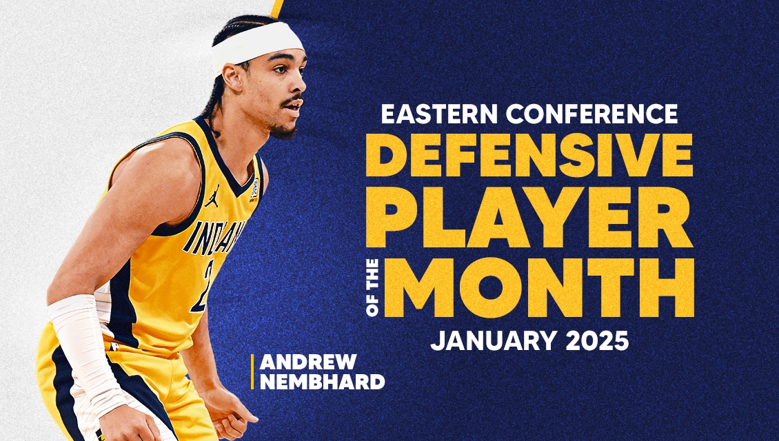Andrew Nembhard Named Eastern Conference Defensive Player of the Month ...
