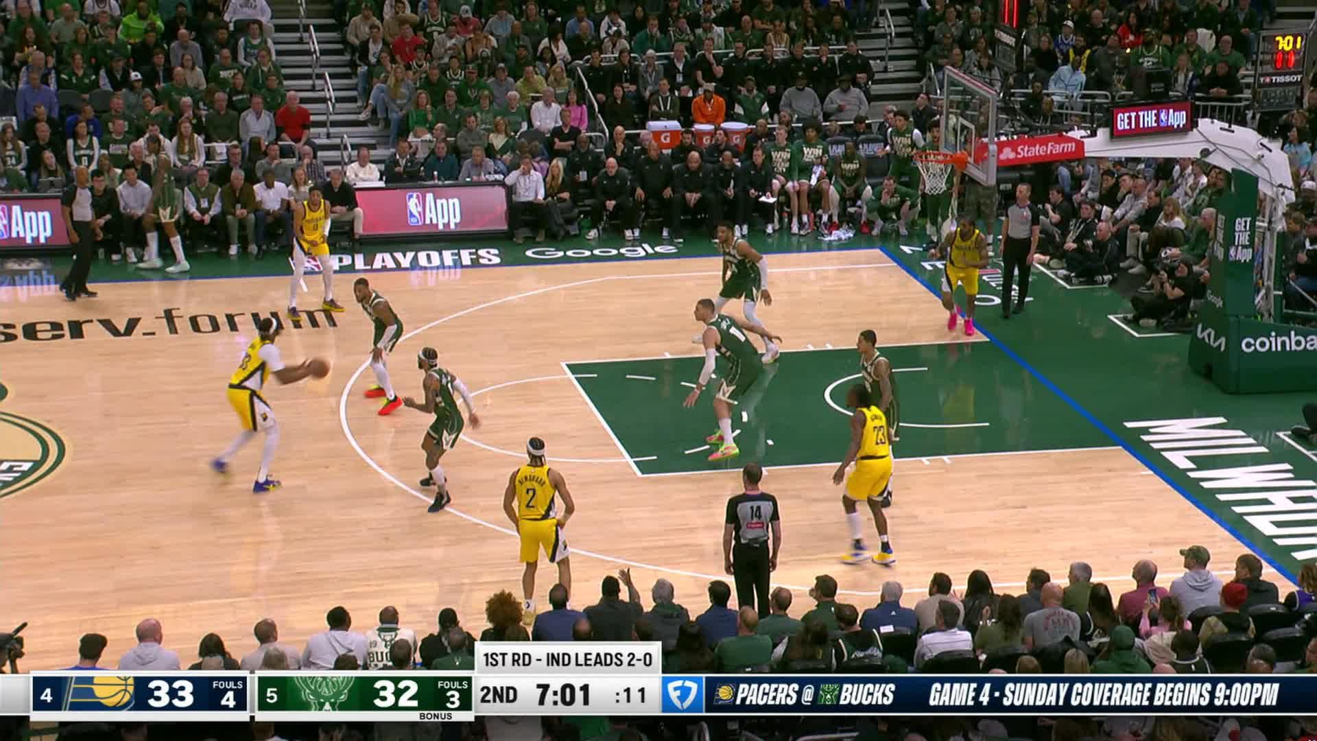 Indiana Pacers vs Milwaukee Bucks Apr 25, 2025 Game Summary