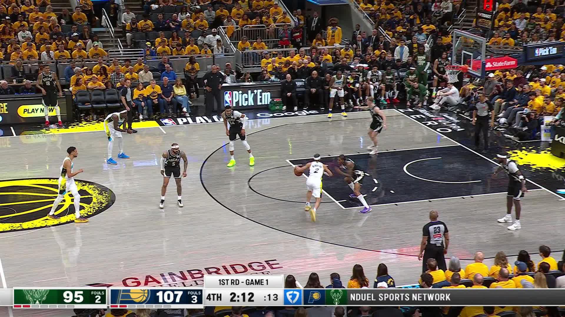 Milwaukee Bucks vs Indiana Pacers Apr 19, 2025 Game Summary