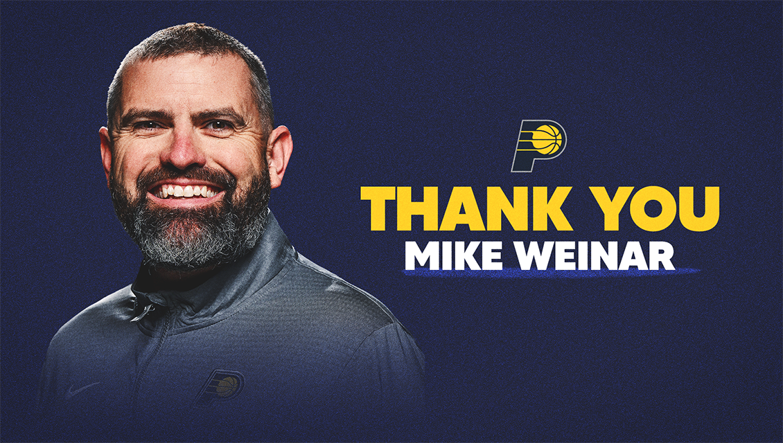 Indiana Pacers and Assistant Coach Mike Weinar Mutually Agree to Part ...
