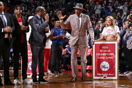 PHOTOS: 76ers 1982-83 Championship Team Celebration - 03/20/2023