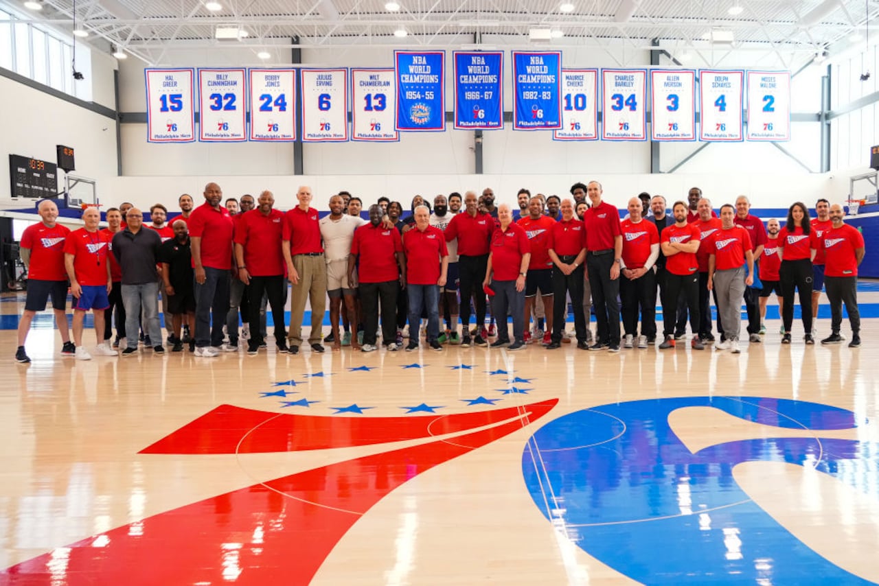 PHOTOS: 76ers 1982-83 Championship Team Celebration - 03/20/2023