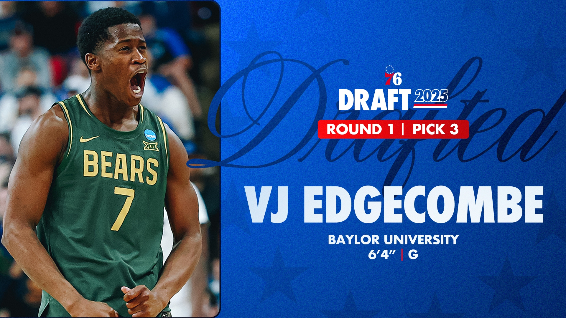 Who is VJ Edgecombe? Meet the Newest 76er