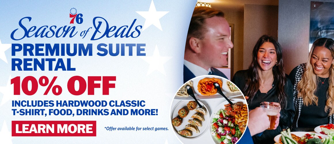 Sixers Suites | 76ers Premium Ticket Experiences