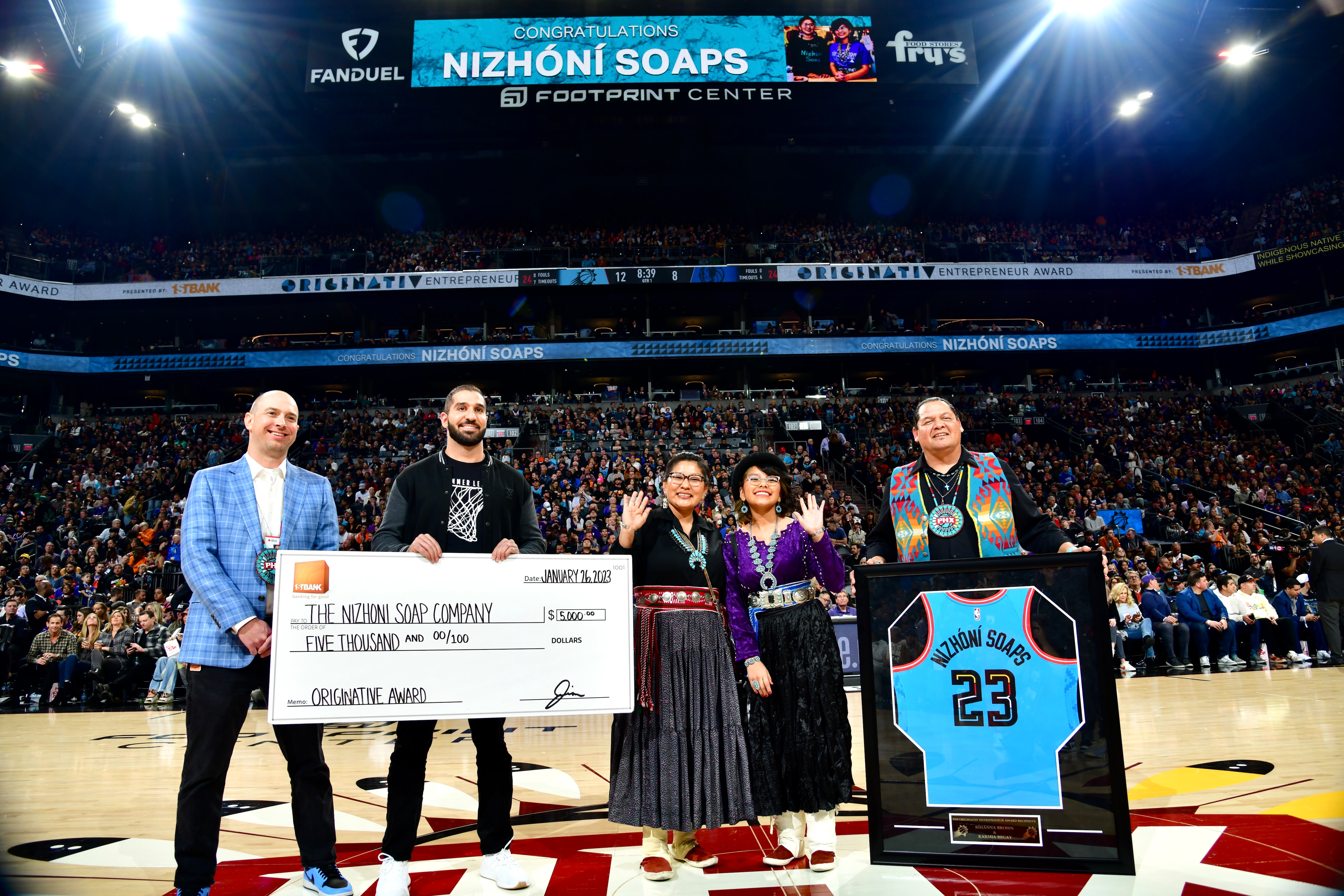ORIGINATIV ENTREPRENEUR AWARD RECIPIENT: NIZHÓNÍ SOAPS | Phoenix Suns