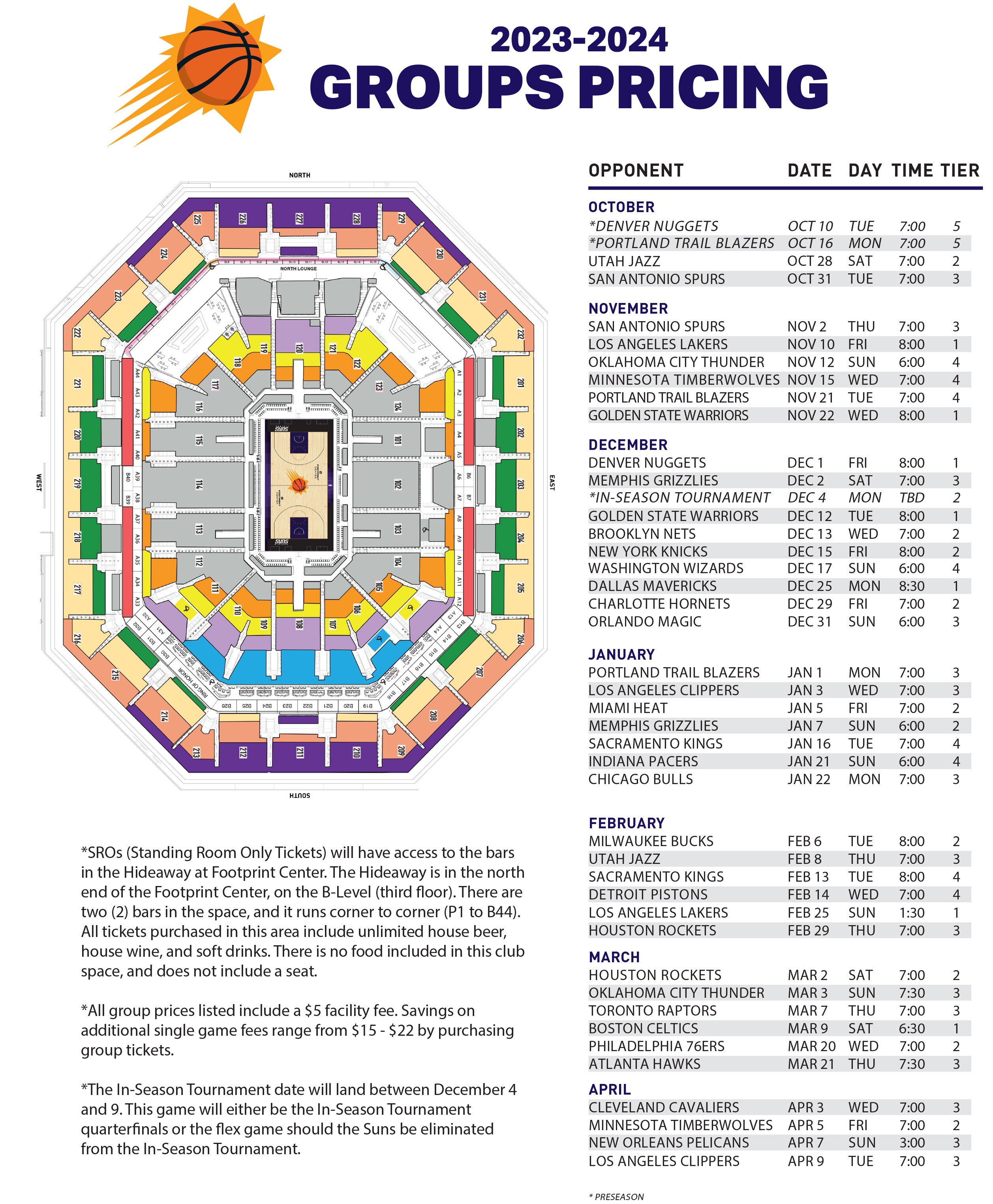 Group Sales Game Selection | NBA.com