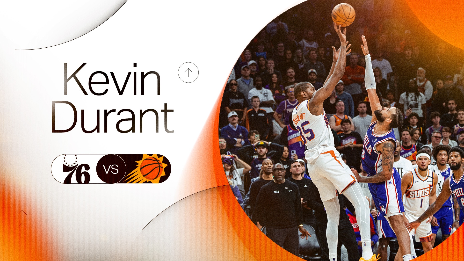 Kevin Durant (35 points) Highlights vs. Philadelphia 76ers | Phoenix Suns