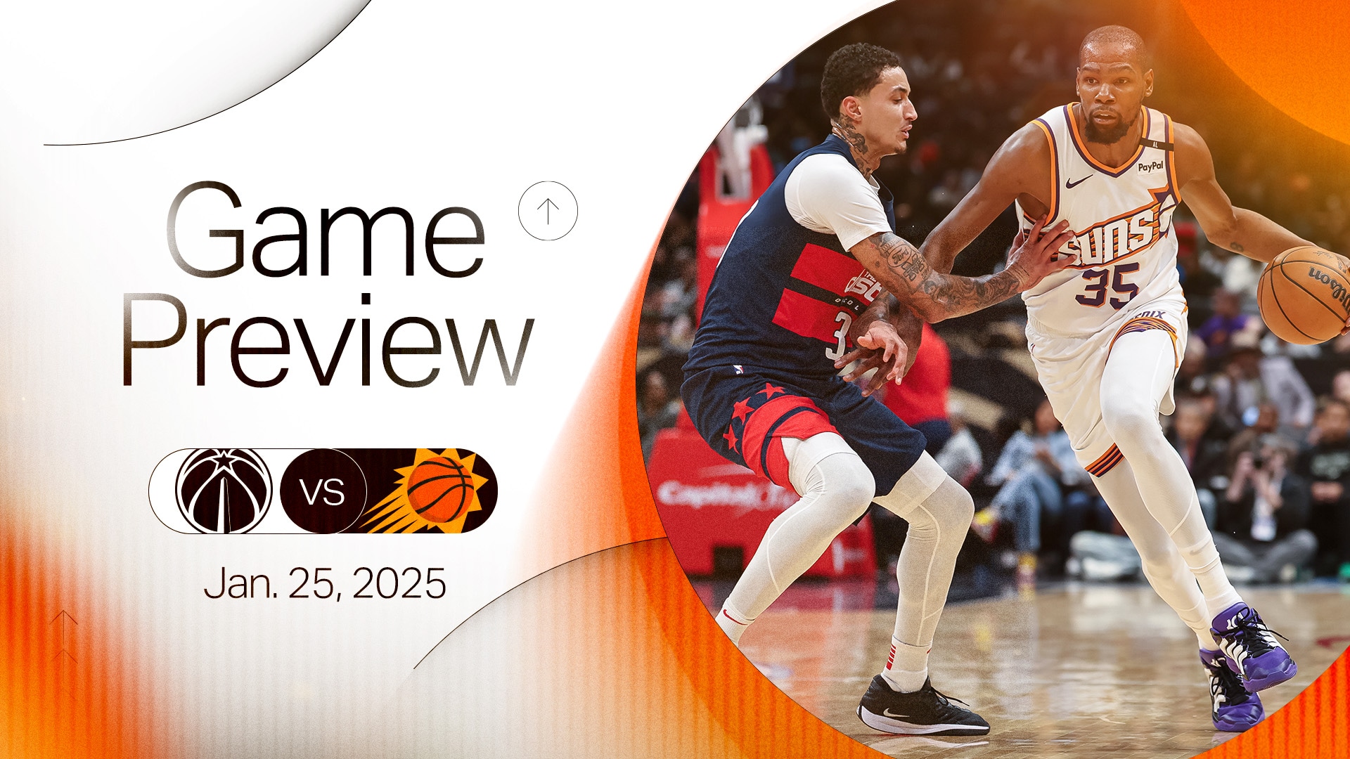 01/25/2025 Suns vs Wizards Game Preview | Phoenix Suns
